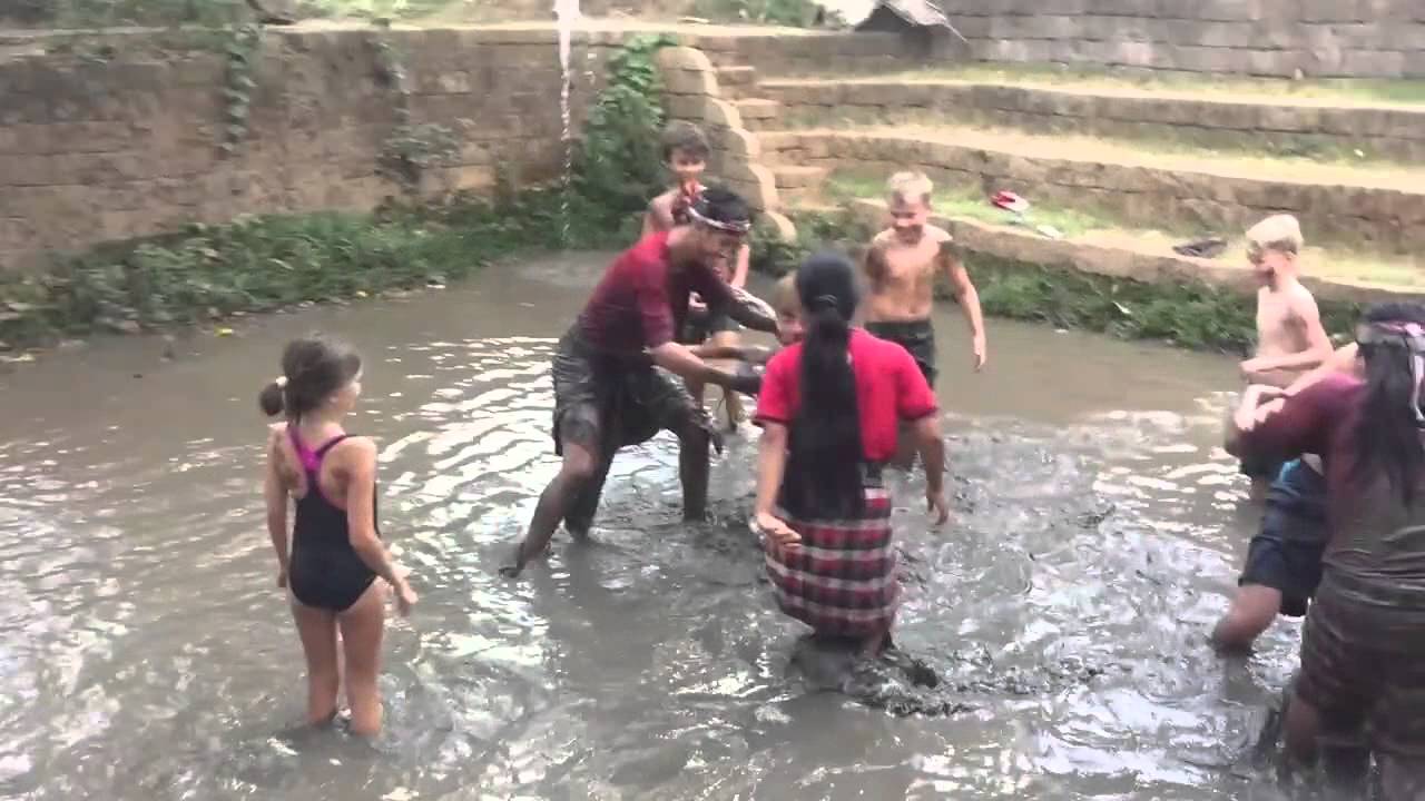 Mud wrestling at the Green Camp 2 - YouTube