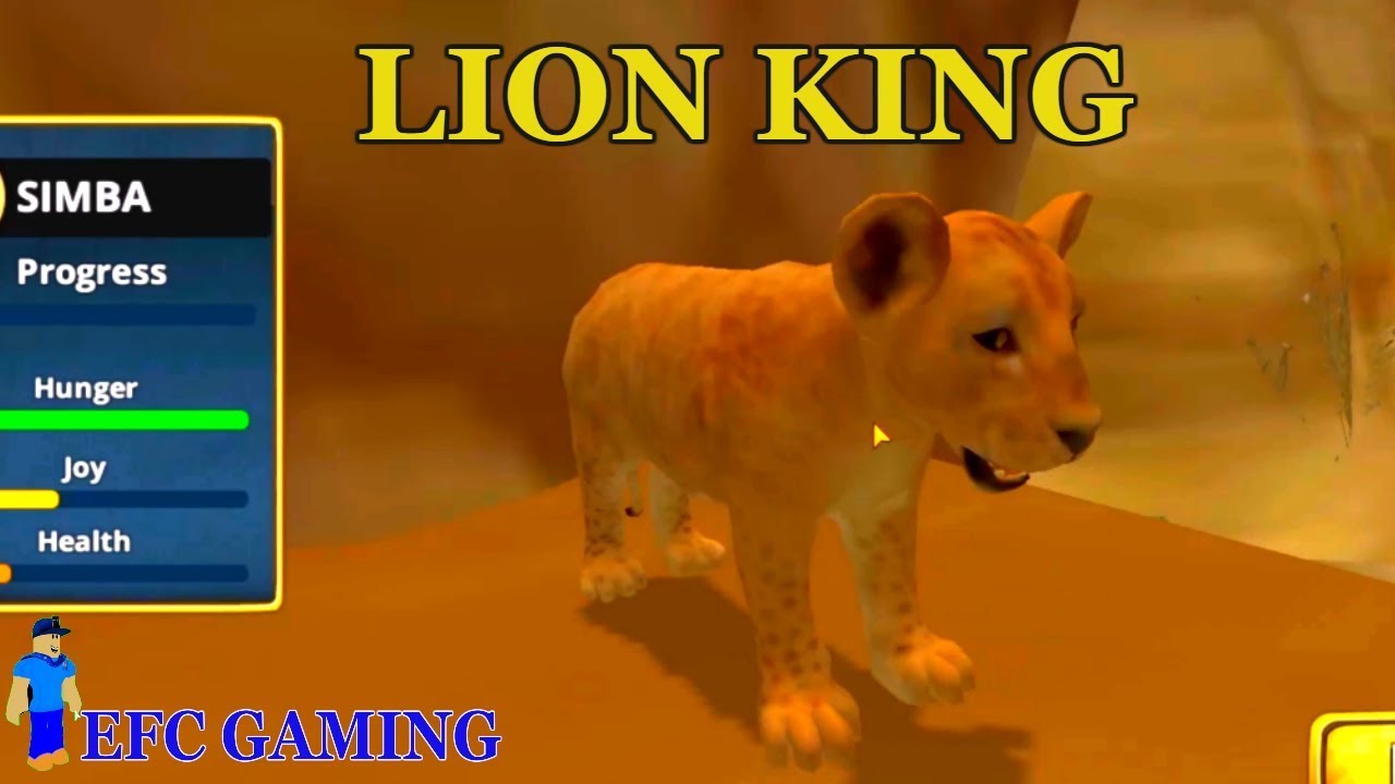 SIMBA IS BORN IN THE LION KING SIMULATOR!! | Simulator - YouTube