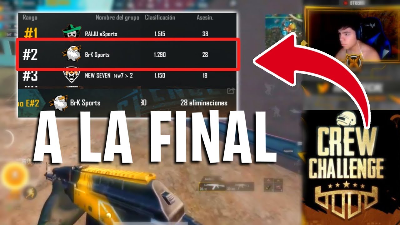 CLASIFICAMOS A LA FINAL!! ( CREW CHALLENGE ) 17 KILLS / PUBG MOBILE ...