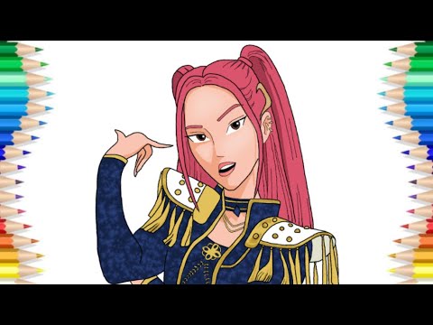 How to draw Mira from KPop Demon Hunters - YouTube