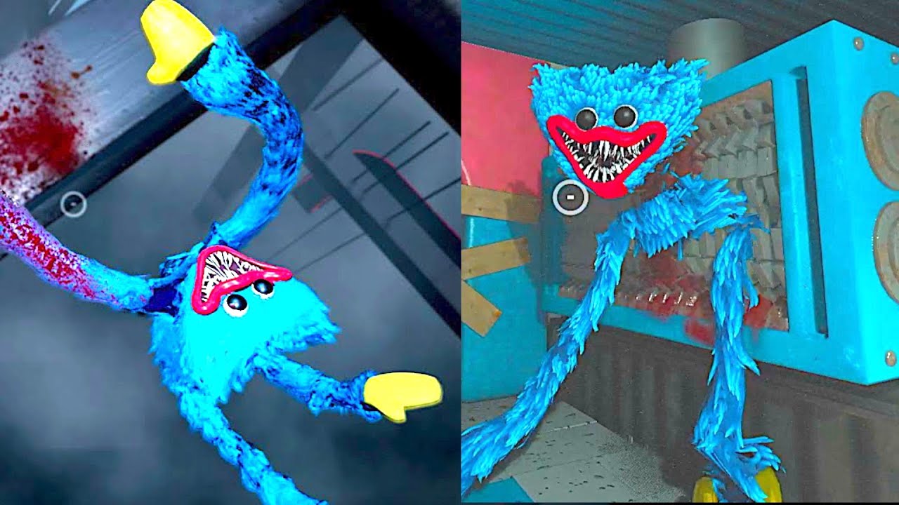 Change In Huggy Wuggy Death Scene Poppy Playtime Chapter 2 Vs Poppy ...