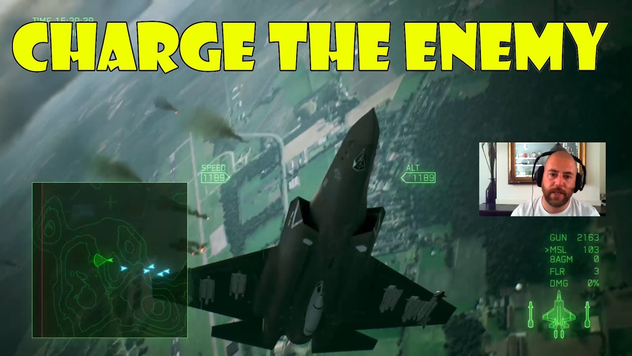 Ace Combat 7 -Mission 2 - Charge the Enemy [XBOX ONE] With Commentary - YouTube