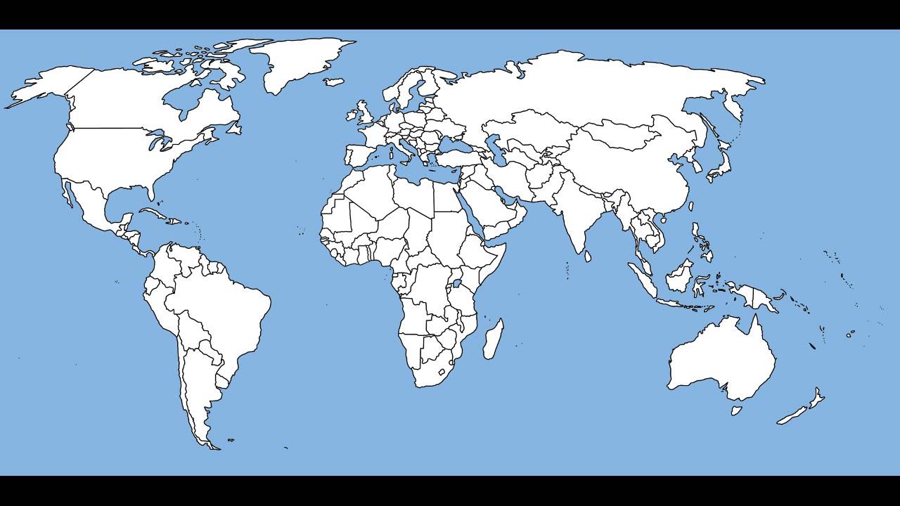 World Map - YouTube