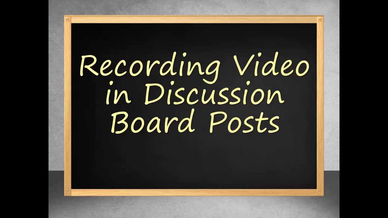 Recording Video In Canvas Discussion Boards YouTube recording-video-in-canvas-discussion-boards-youtube