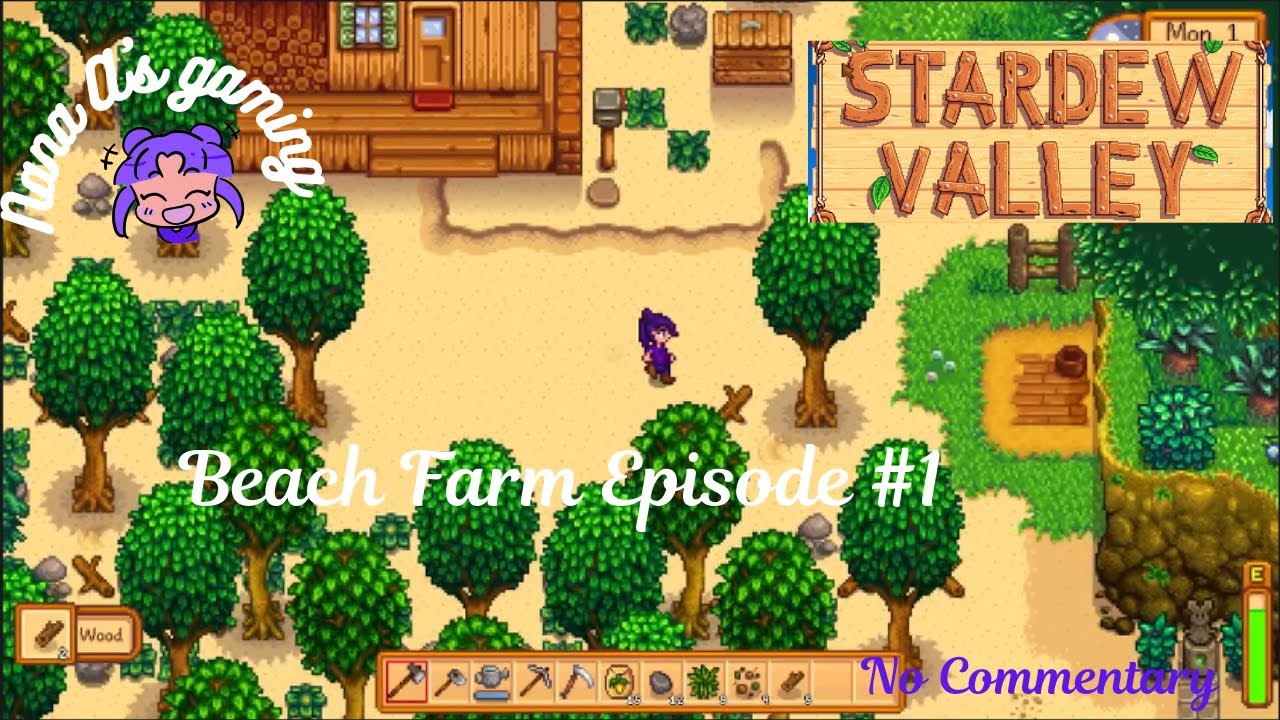 SDV Farm Beach Episode 1 No Commentary Days 1-3 - YouTube