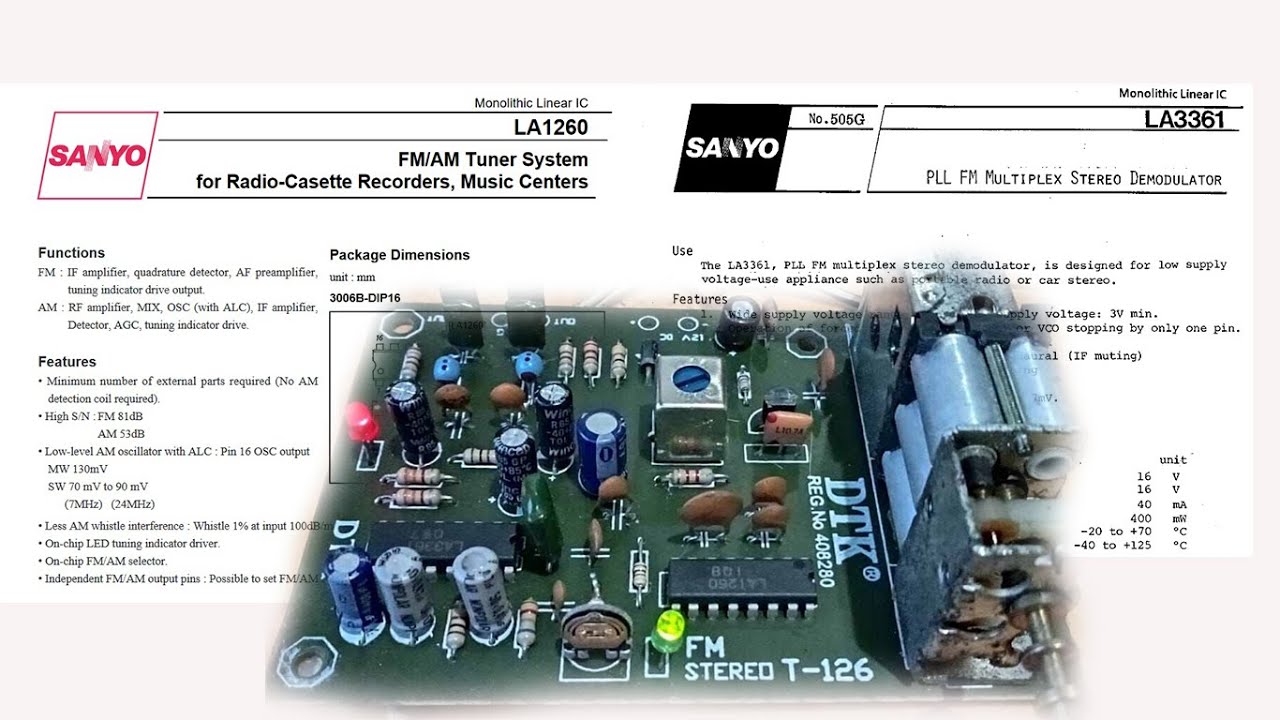 TUNER FM DTK IC LA1260 LA3361 : GANTI IC TUNER LEGENDARIS - BRIKER FM ...