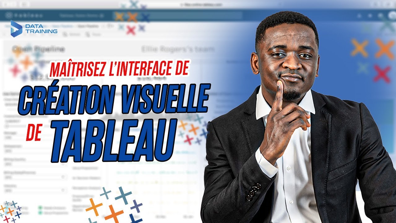 24- Maîtrisez l'interface de création de visuelle de Tableau Desktop ...