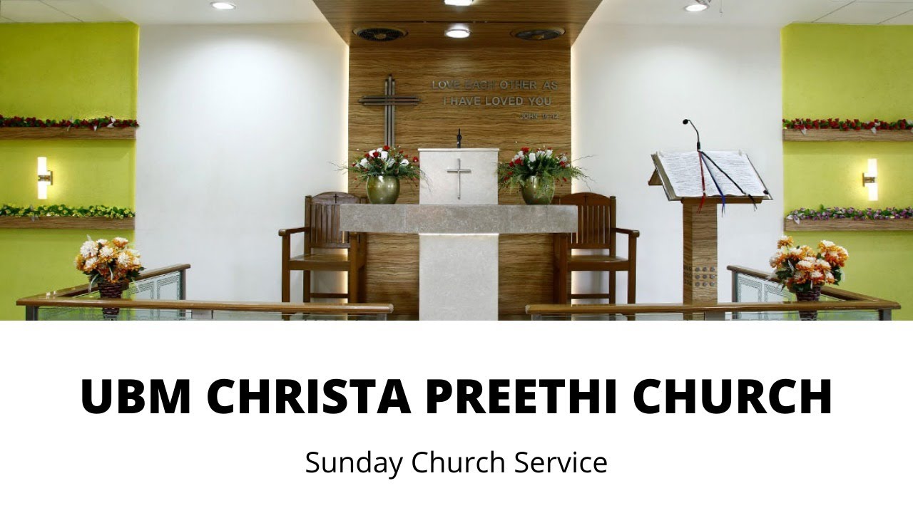 UBM Christa Preethi Church Bhandup Sunday Service | 31st October 2021 ...