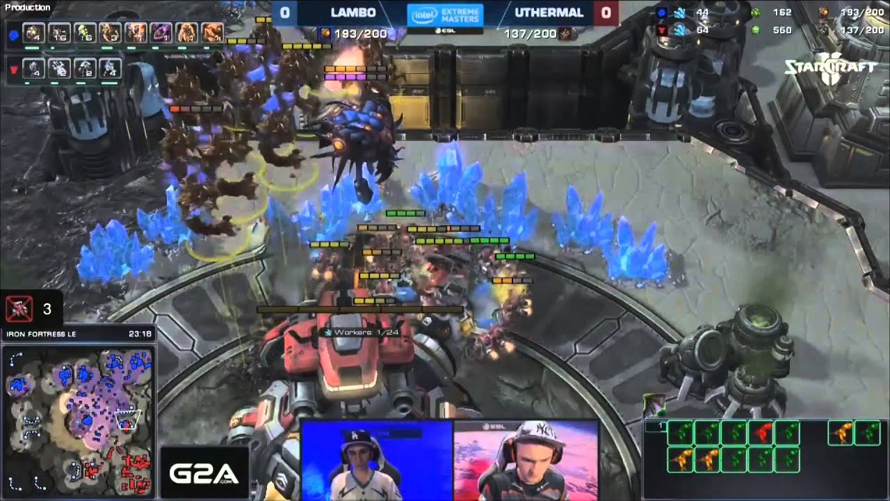 StarCraft 2 - IEM 2015 Gamescom - Lambo vs uThermal(ZvT) -Bo3 -Grupo C ...