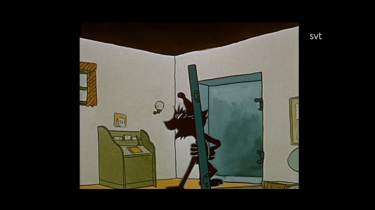 Bamse : Vargen äter dunderhonung Del 9 - YouTube