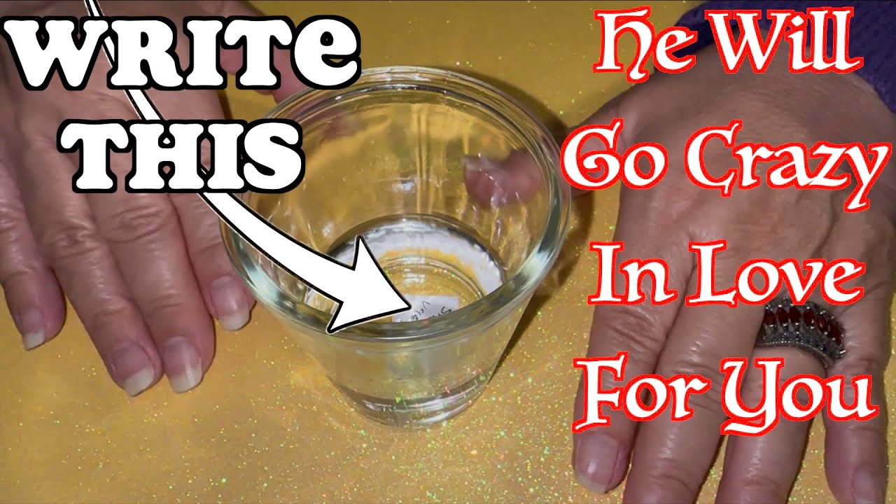 SPELL He Will Go CRAZY In Love For You WRITE THIS - YouTube