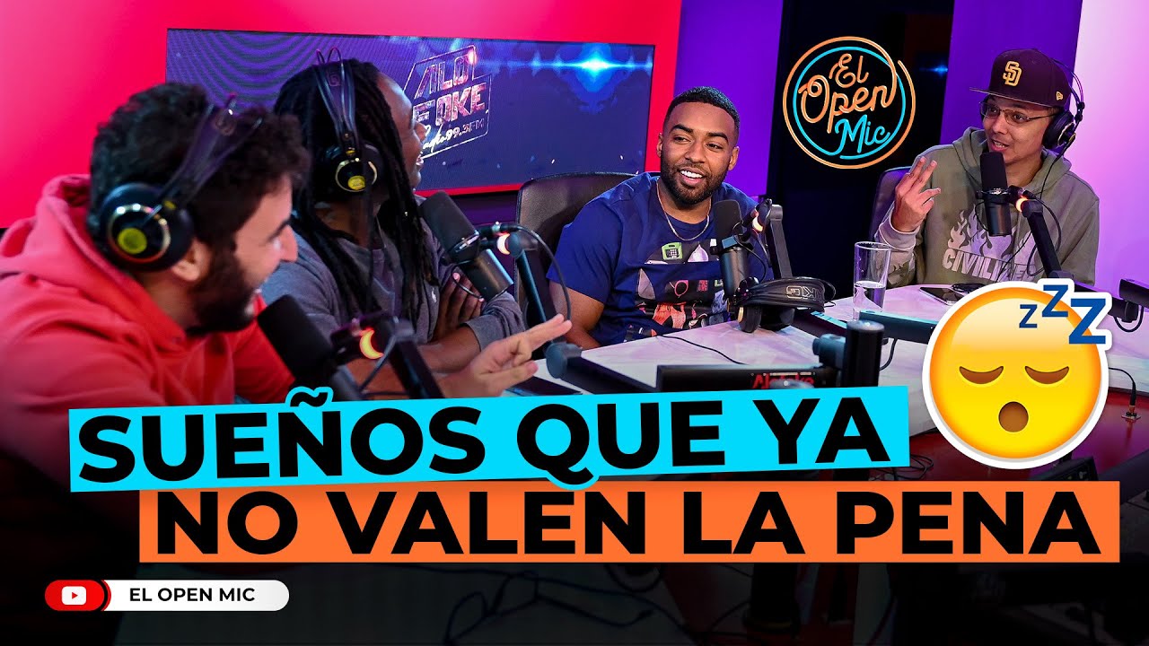 SUEÑOS QUE YA NO VALEN LA PENA (EL OPEN MIC) - YouTube