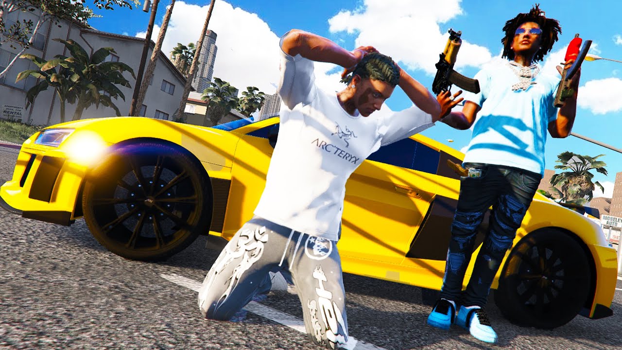 Drive By on OPS With Hellcat & Switches GTA 5 RP - YouTube