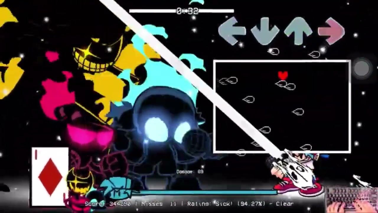 FNF Crossed out but its only the best part (also final) - YouTube