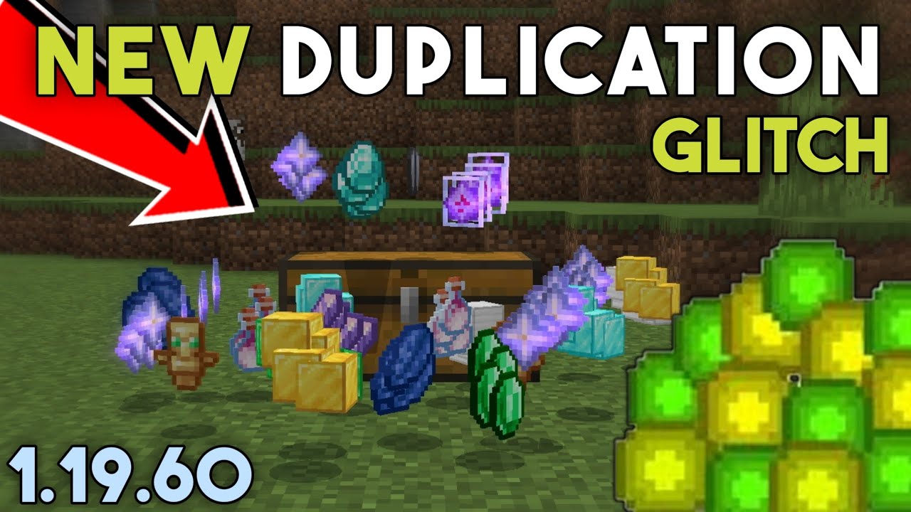 NEW 1.19.60 DUPLICATION GLITCH TUTORIAL in Minecraft Bedrock | Infinite ...