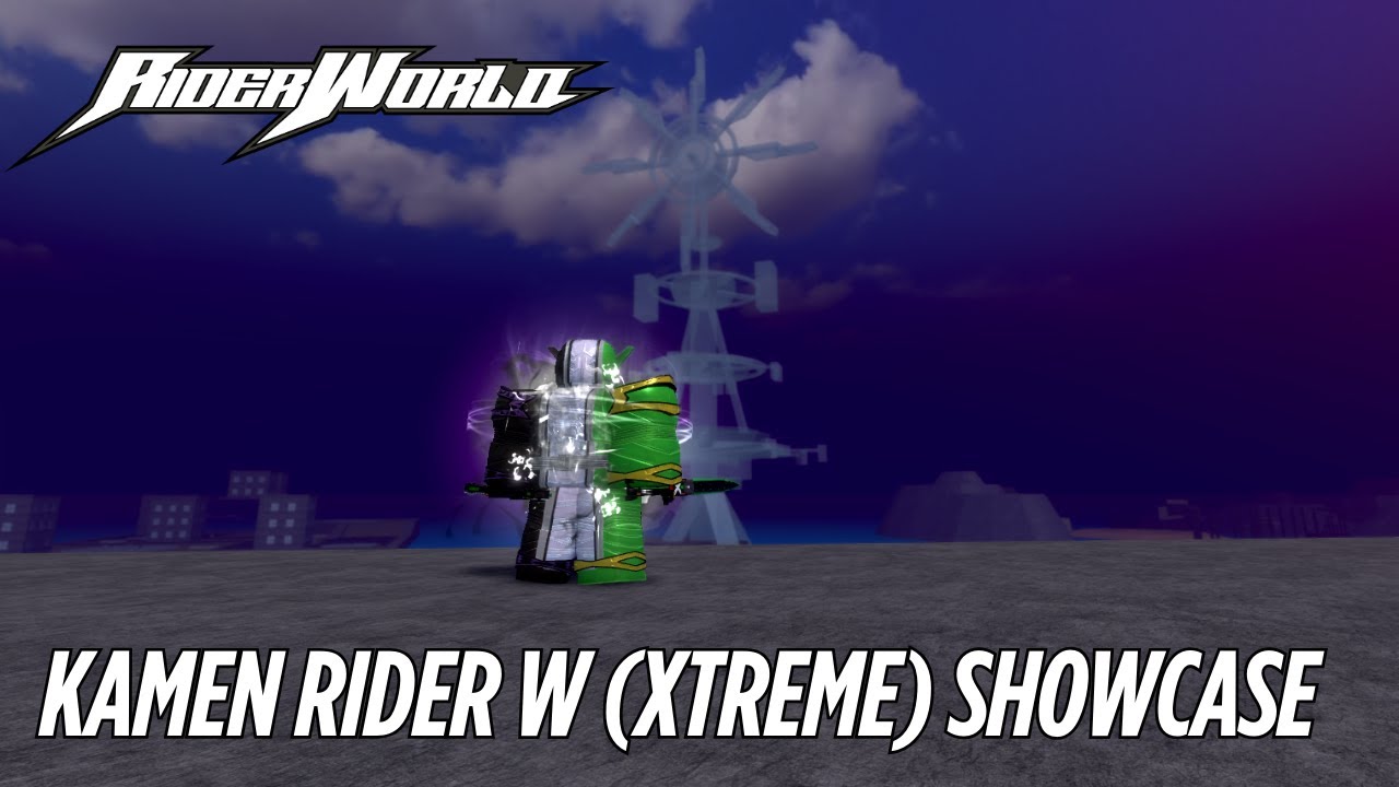 Kamen Rider W (XTREME) Showcase | Rider World - YouTube