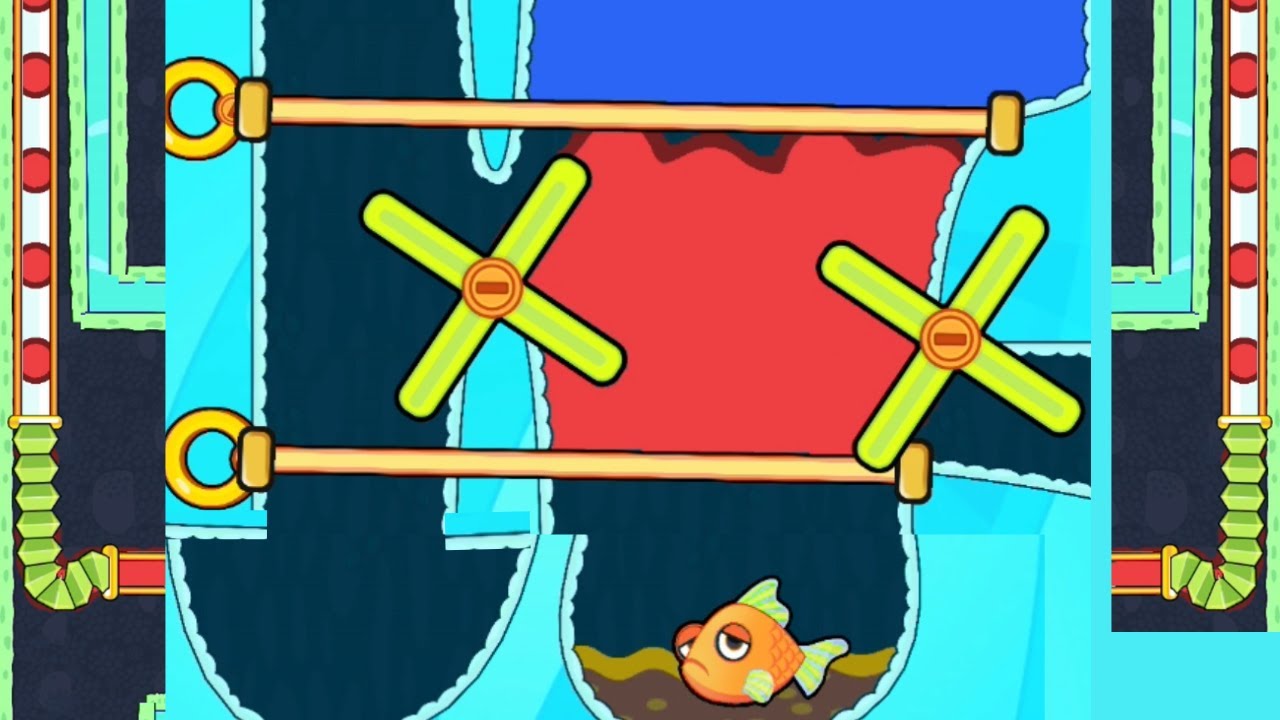 save the fish / pull the pin new update level save the fish game pull ...