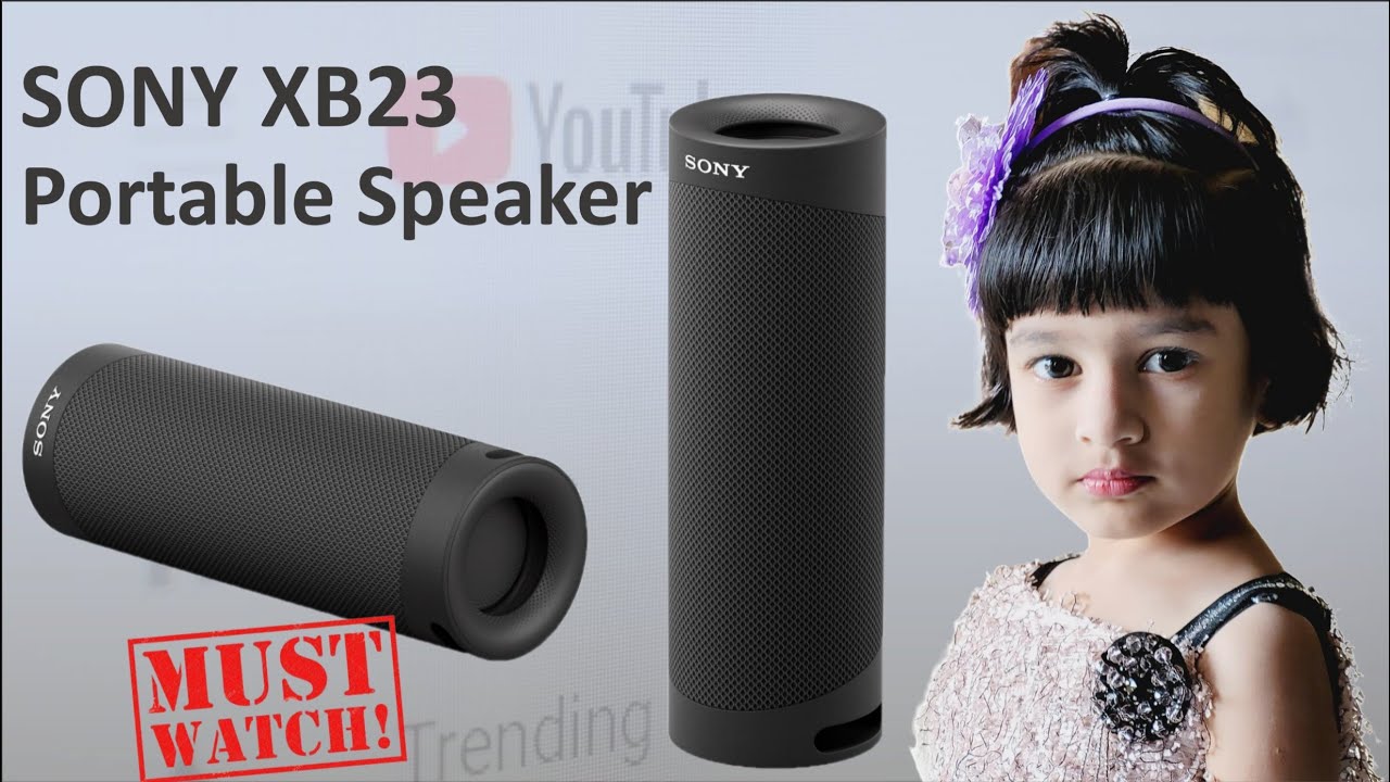 Is SONY XB23 good option for portable Speaker in 2023 - YouTube
