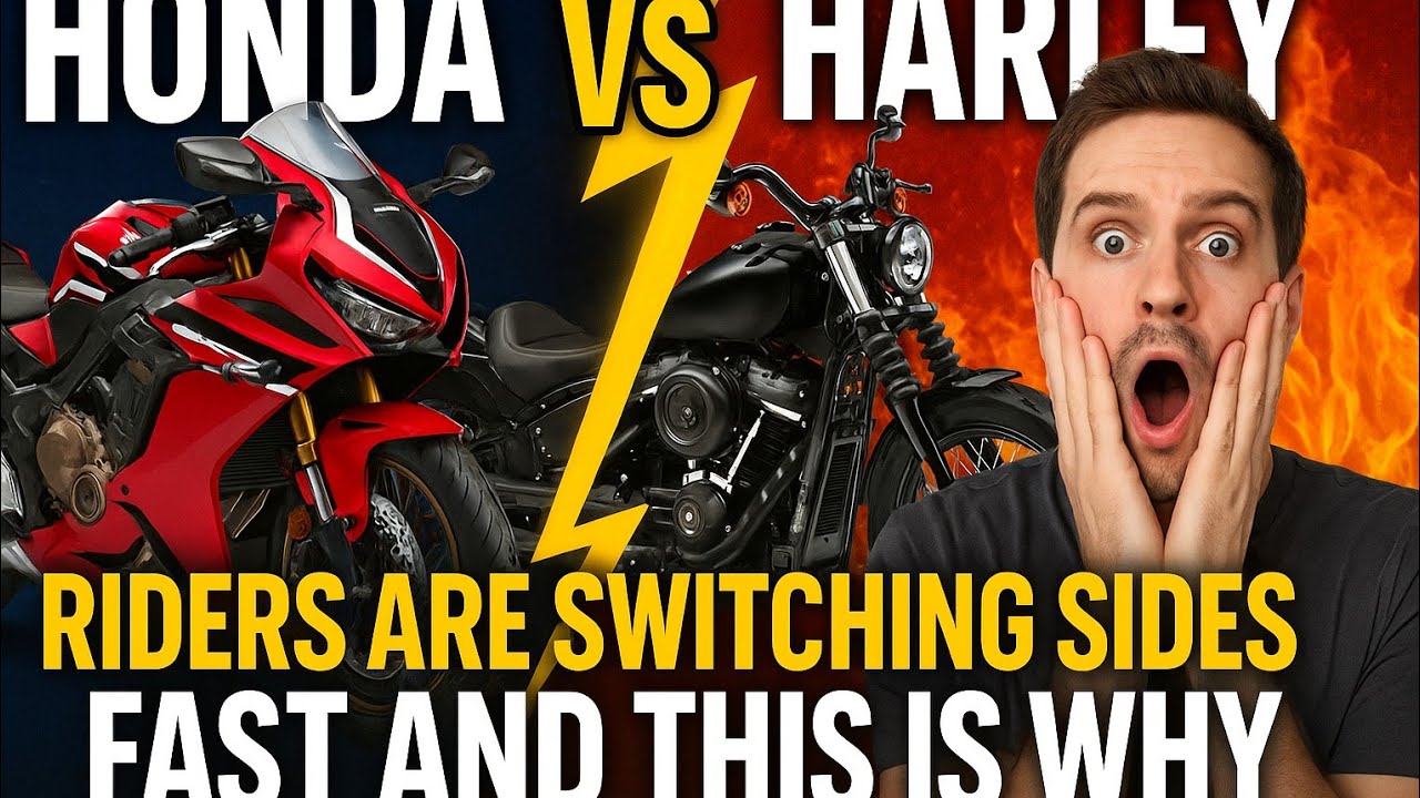 Honda VS Harley! Riders Are Switching Sides FAST And This Is Why - YouTube