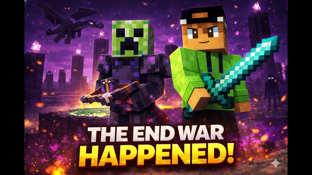 “The End War Has Started.” #minecraft #pvp #gaming #endwar #keepdodging ...