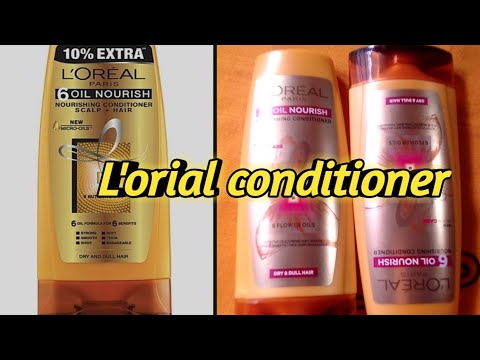 L'orial paris 6 oil Nourish conditioner review 😊 😊 😊 ll flipkart ...