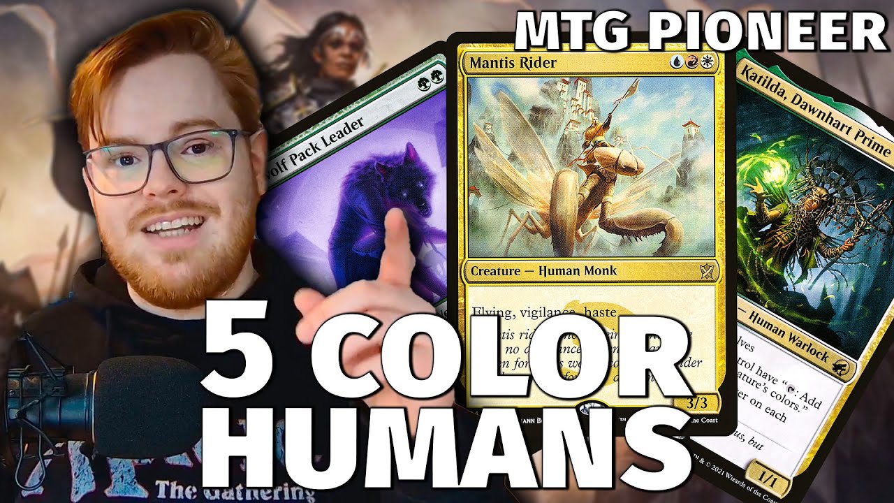 Pioneer Deck Tech: Wie man 5 Color Humans meistert | Magic The ...