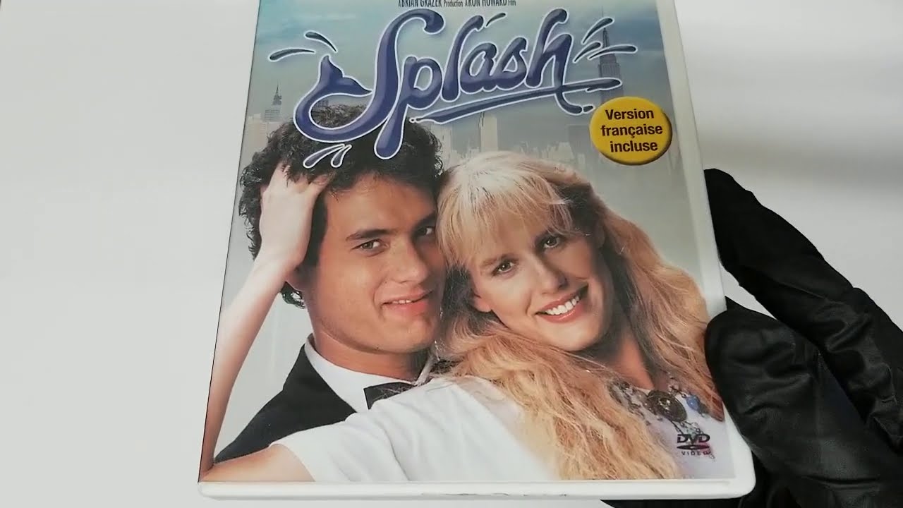 Splash (20th Anniversary Edition) Tom Hanks, Daryl Hannah DVD COVER ...