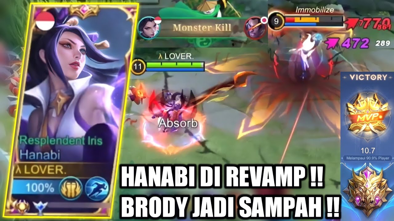 HANABI MM TERSAKIT TAPI DILUPAKAN, HANABI REVAMP BAKAL JADI MM TERKUAT ...