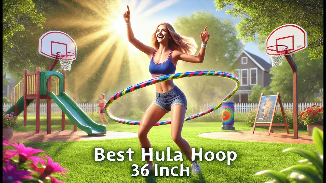 🌟 GlowCity LED Hula Hoop 36 inch Glow in The Dark Fitness Dance Workout ...