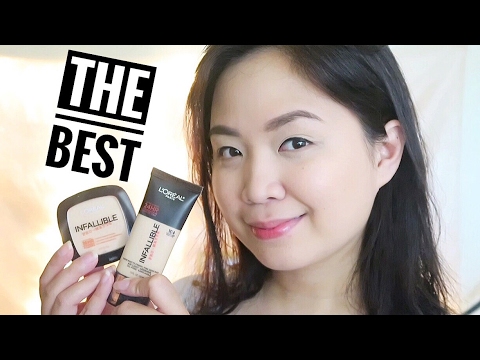 L'oreal Infallible Pro Matte Foundation & Powder Review + Wear Test ️ ...