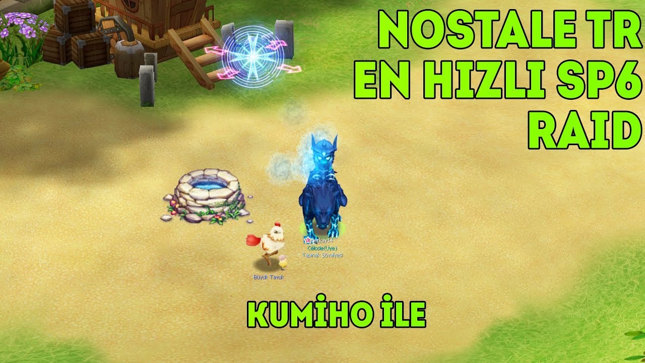 Nostale TR En Hızlı Sp6 Raid - YouTube