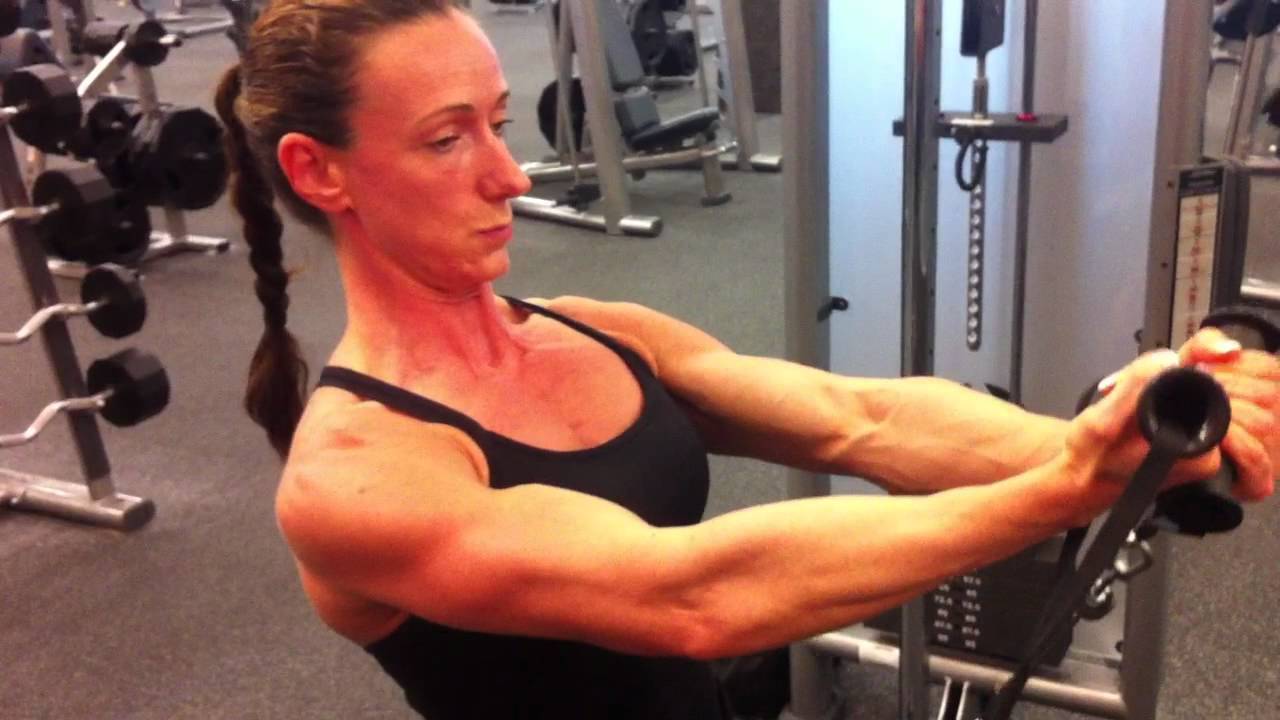 Chest Cable Work - 3 days out - YouTube