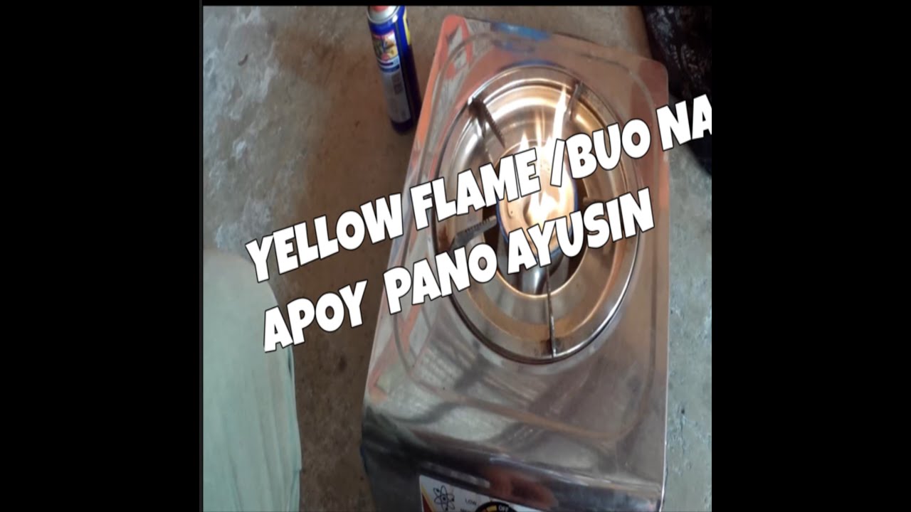 MABILISANG PAG LINIS AT PAG AYUS NG PULA APOY SA STOVE - YouTube