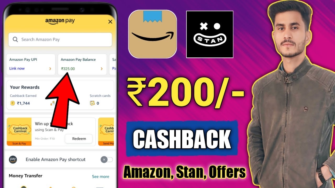 Amazon + Stan + New Offers 🤑 | Earn ₹200 Cashback | New Offers | New ...