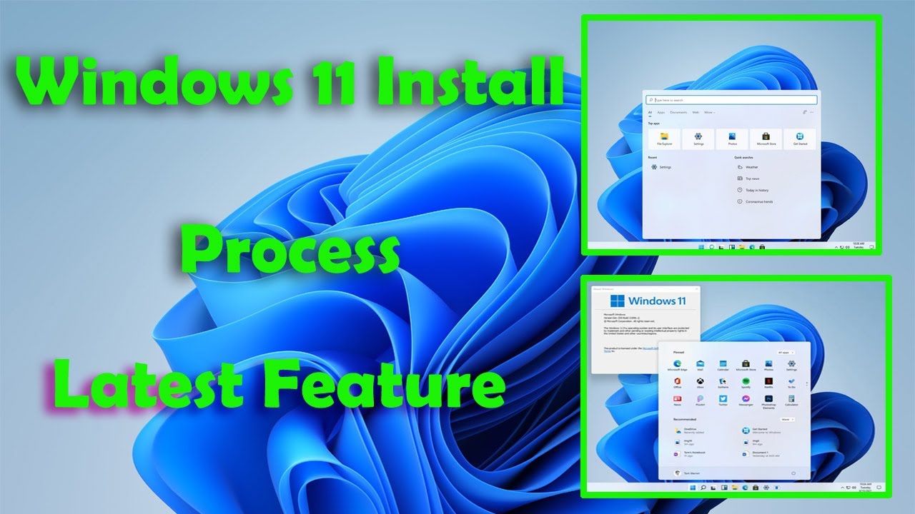 Windows 11 install Process II How To Install Windows 11 step by step ...