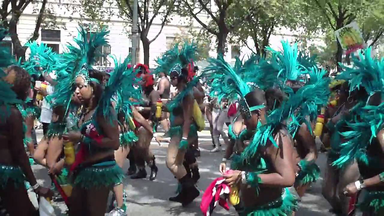2009 West Indian Parade - Masqueraders - YouTube