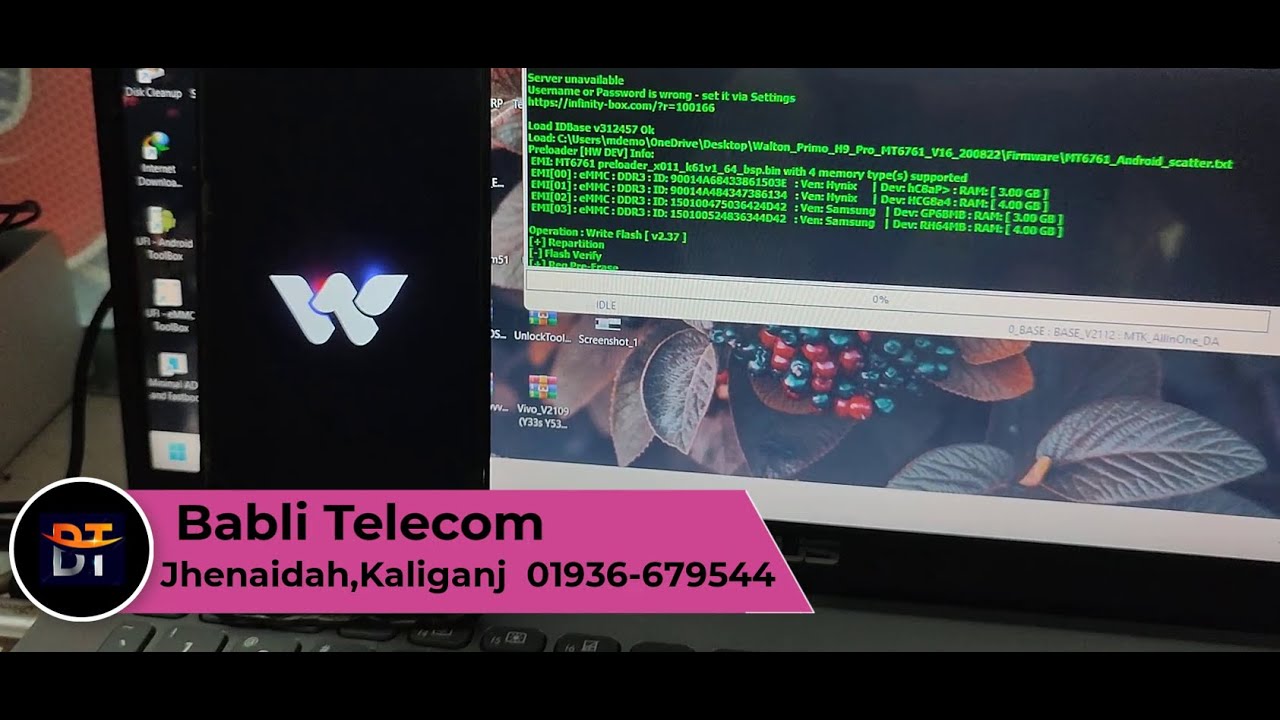 primo h9 pro emmc change - YouTube