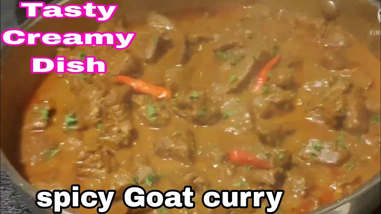How to cook Goat curry #goatcurryrecipe #motoncurry - YouTube