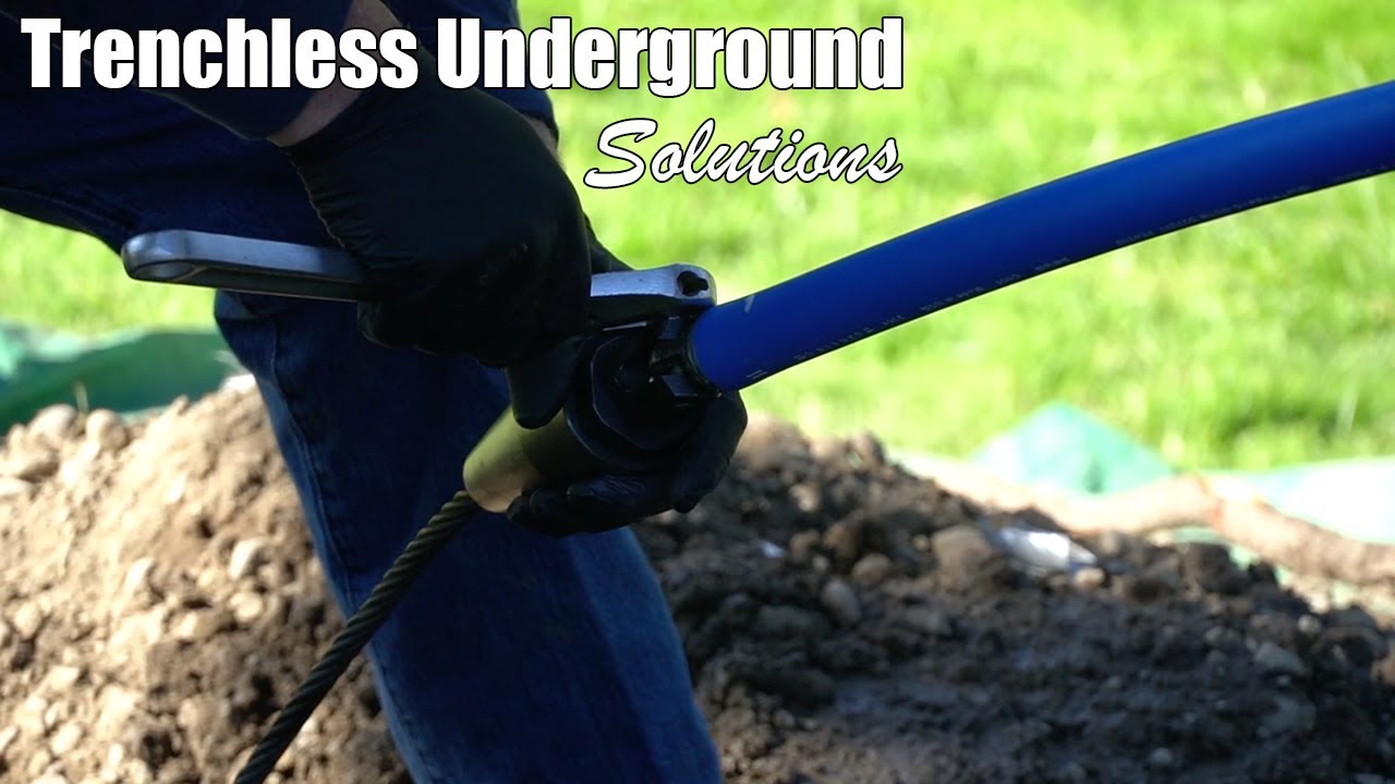 UNBELIEVABLE! TRENCLESS EXPERTS PIPE SPLITTING - YouTube