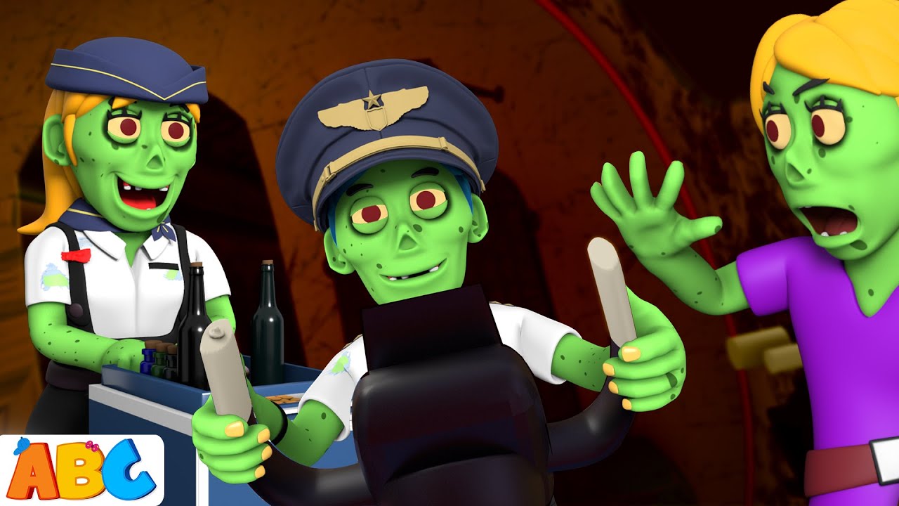🧟Zombies in Bed & Papa Zombie Flying Aeroplane! 😱 ️ | Spooky Adventures ...
