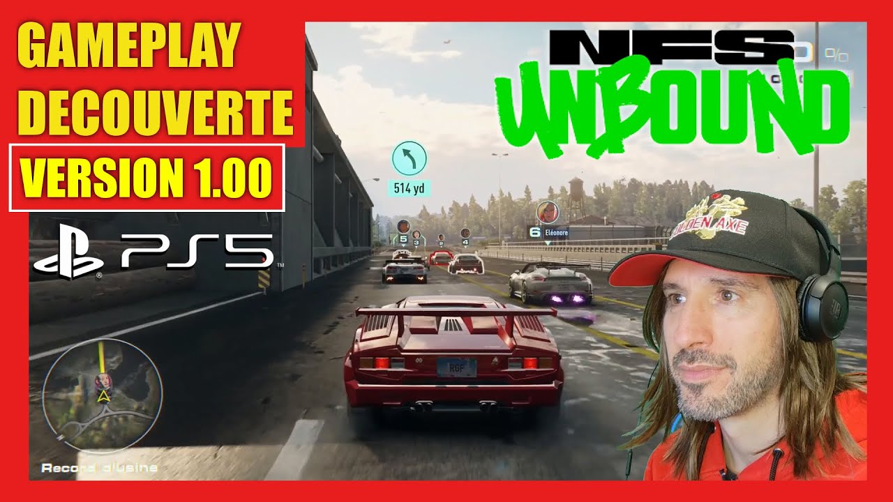 NFS UNBOUND PS5 - GAMEPLAY DECOUVERTE (NEED FOR SPEED) - YouTube
