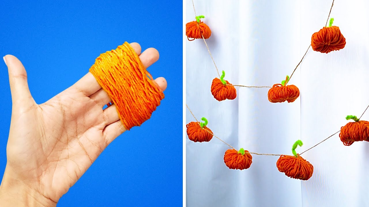 9 CUTE PUMPKIN CRAFTS YouTube 9-cute-pumpkin-crafts-youtube