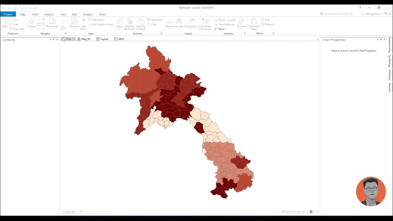 Creating population map In ArcGIS Pro EP 11 - YouTube