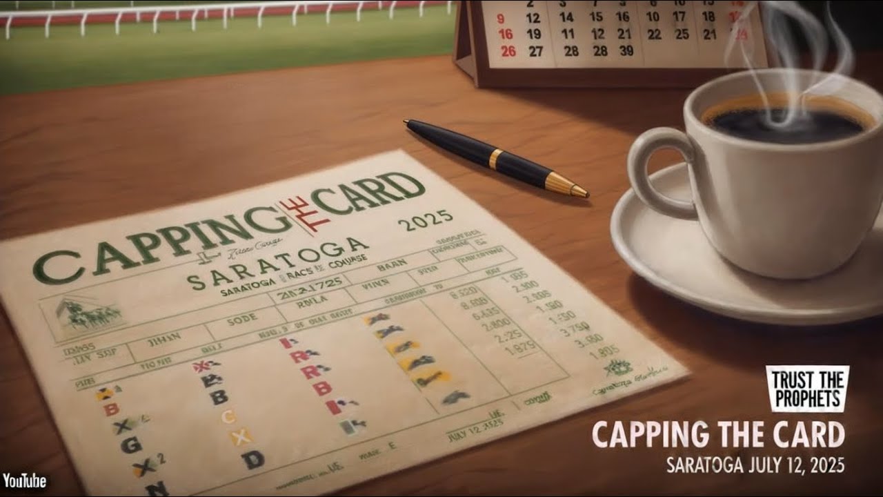 CAPPING THE CARD for SARATOGA FRIDAY 7/12/2025 | DIANA STAKES - YouTube