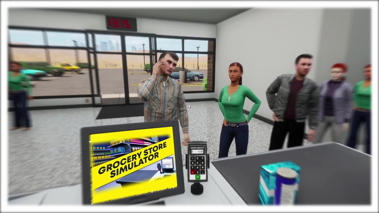 The Retail Experience... | Grocery Store Simulator - YouTube