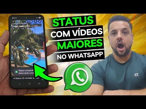 WhatsApp: Nova FUNÇÃO no STATUS! (Vídeos de Até 1 Minuto e 30 Segundos de Uma Vez! 🚀)