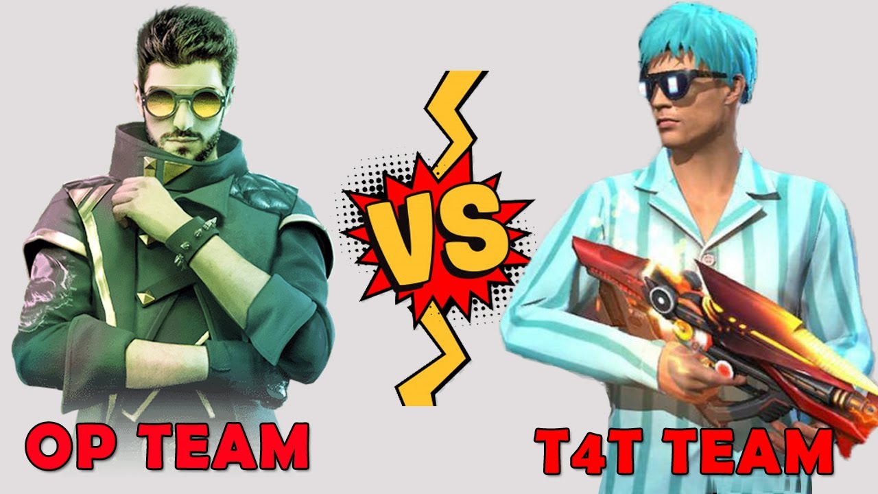 OP TEAM VS T4T TEAM | CUSTOME CHALLANGE | FREE FIRE GAME | - YouTube