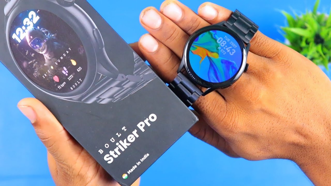*AMOLED Smartwatch :- Boult Striker Pro | boult striker pro review ...