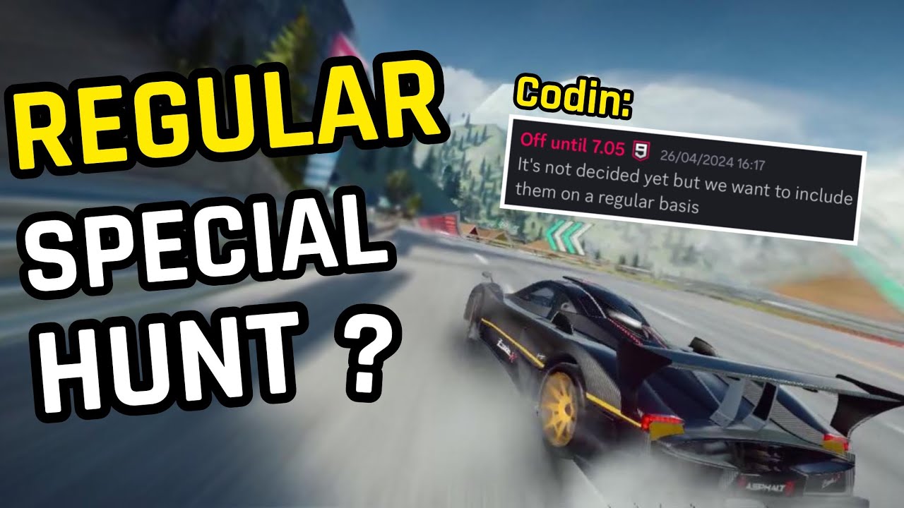 IS SPECIAL HUNT *ON REGULAR* Basis A GOOD IDEA? | Asphalt 9 Special ...