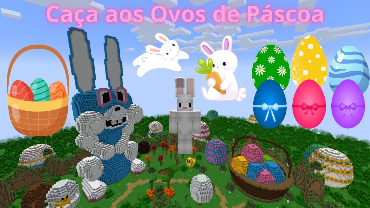 Caça aos Ovos de Páscoa - MINECRAFT - Feriados Especiais ep. 10 - YouTube